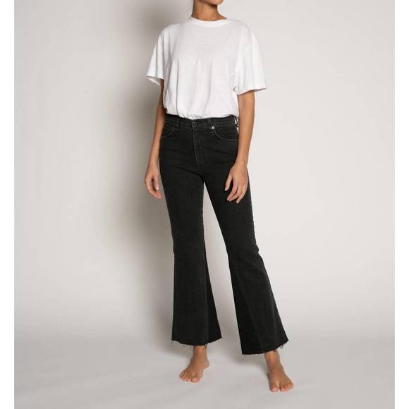 ASKK NY | Jeans | New Askk Ny The Geek Crop In Stone | Poshmark